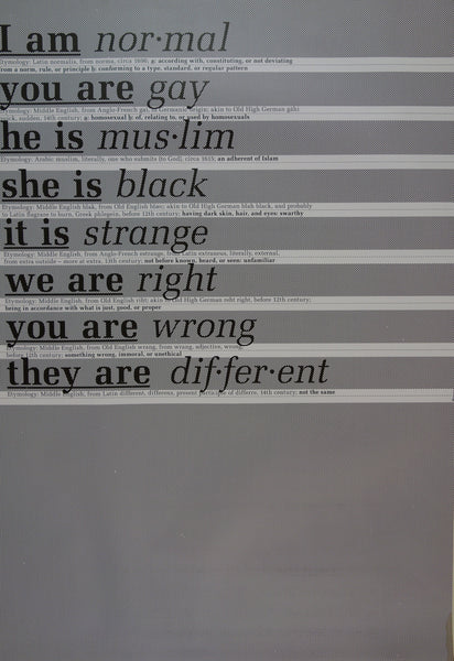 I Am Normal – Poster Museum