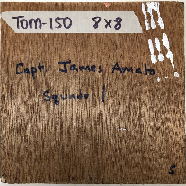 Capt. James Amato #150 Tommy Cheng Painting – Poster Museum