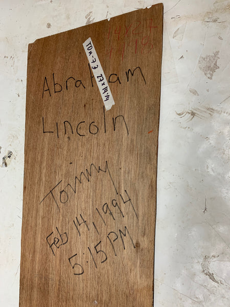 Abraham Lincoln #73 Tommy Cheng Painting – Poster Museum