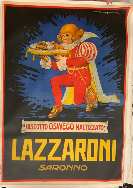 Lazzaroni Biscotti Poster – Poster Museum
