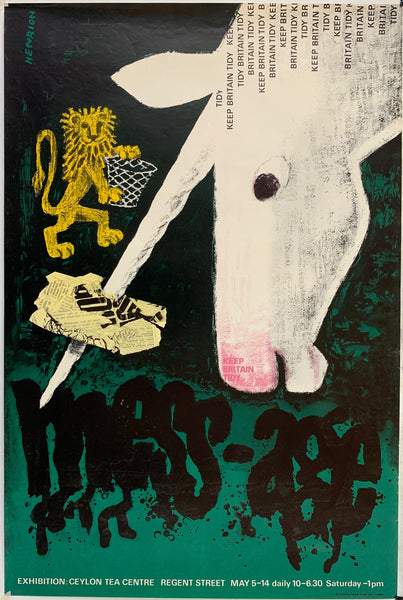 Mess-age - Keep Britain Tidy – Poster Museum