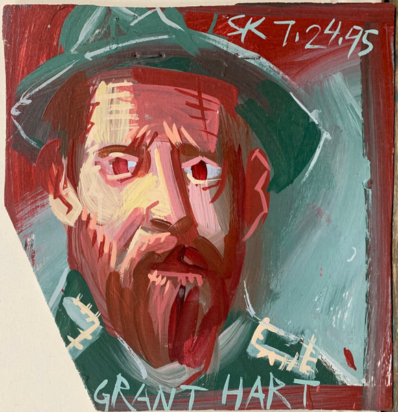 Grant Hart #49 Steve Keene Painting – Poster Museum