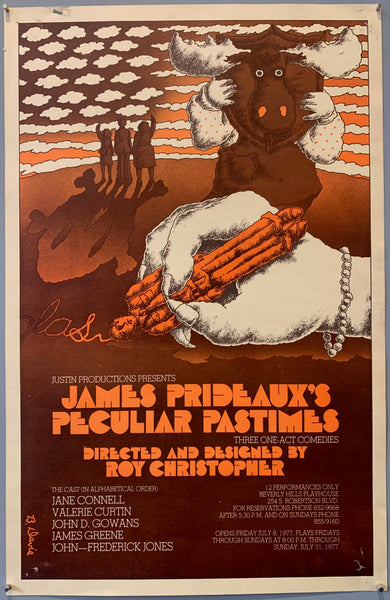 James Prideaux's Peculiar Pastimes Poster – Poster Museum