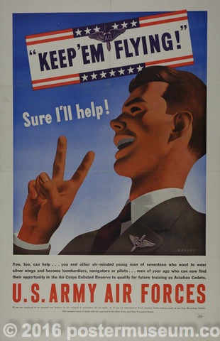 Keep 'em Flying – Poster Museum