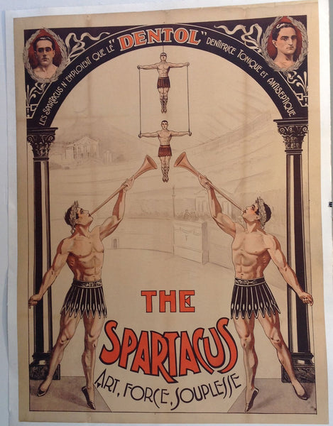 The Spartacus: Art, Force, Souplesse – Poster Museum