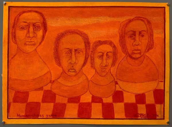 Paul Kohn 'Human Chess Game' #64 – Poster Museum