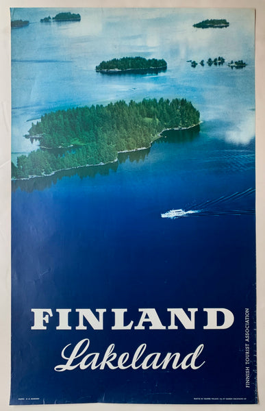 Finland Lakeland Poster – Poster Museum