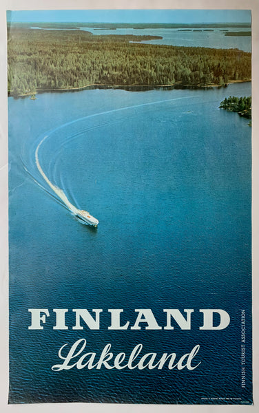 Finland Lakeland Poster – Poster Museum