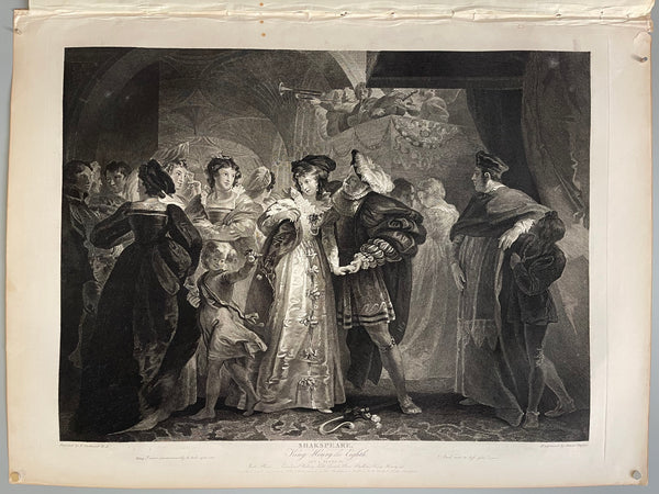 Shakespeare's King Henry the Eighth; Act I, Scene IV – Poster Museum