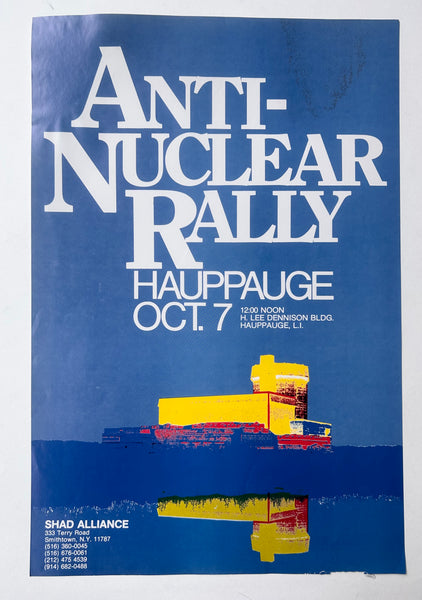 Anti-Nuclear Rally Poster – Poster Museum