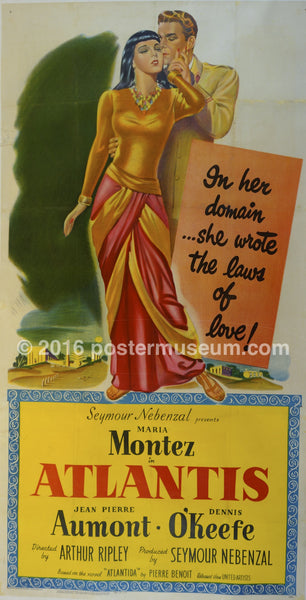 Atlantis the Lost Continent or Siren of Atlantis – Poster Museum