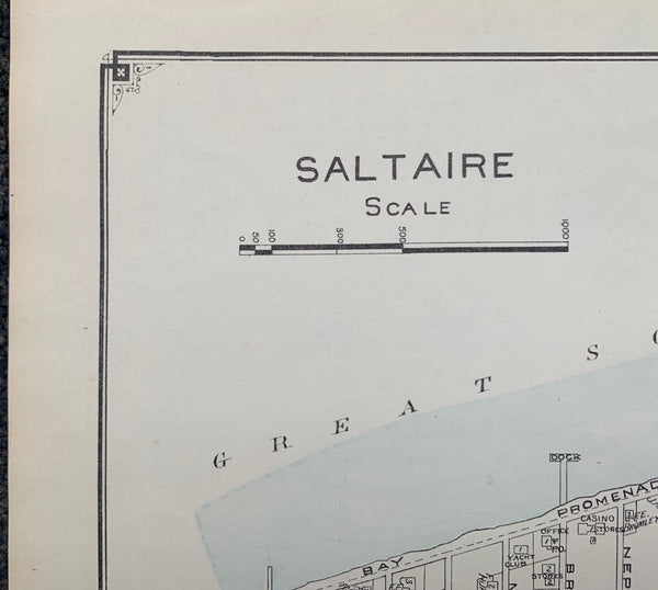 Long Island Index Map No.2 - Plate 27 Saltaire Gilgo Beach Stay a Whil ...