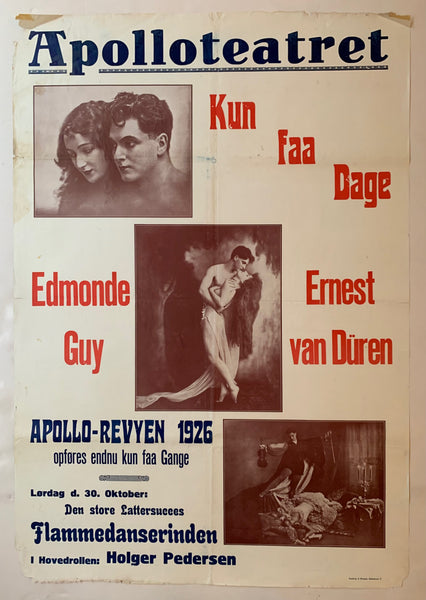 Apolloteatret Poster – Poster Museum