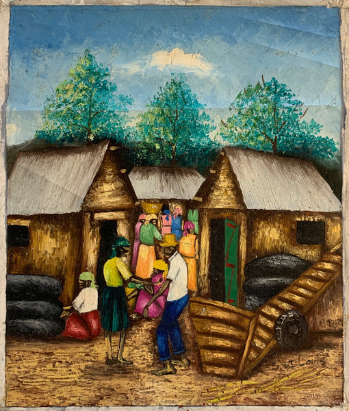 Village Scene – Poster Museum