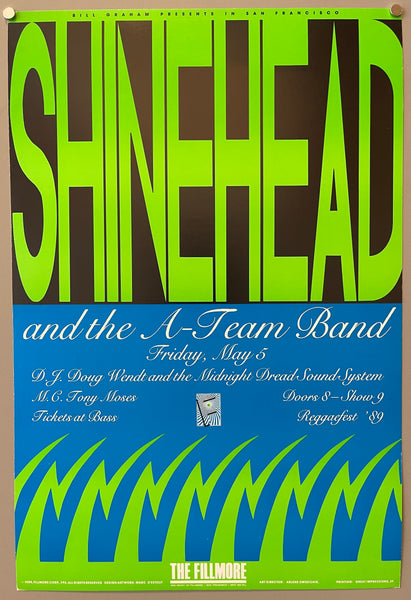 Shinehead and the A-Team Band Poster – Poster Museum