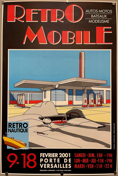 Retromobile 2001 Poster – Poster Museum