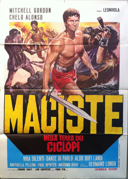 Maciste Nella Terra Del Ciclopi – Poster Museum