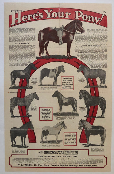 Here's Your Pony! – Poster Museum