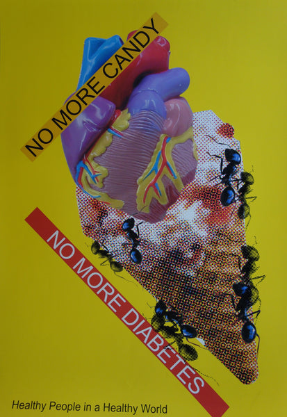 No More Candy No More Diabetes – Poster Museum