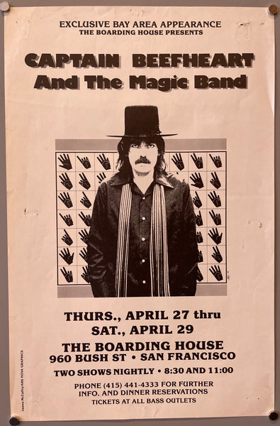 Captain Beefheart and the Magic Band Poster – Poster Museum