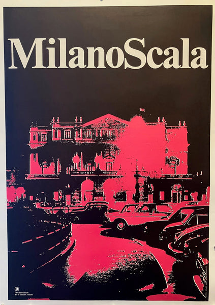 Milano Scala Poster – Poster Museum