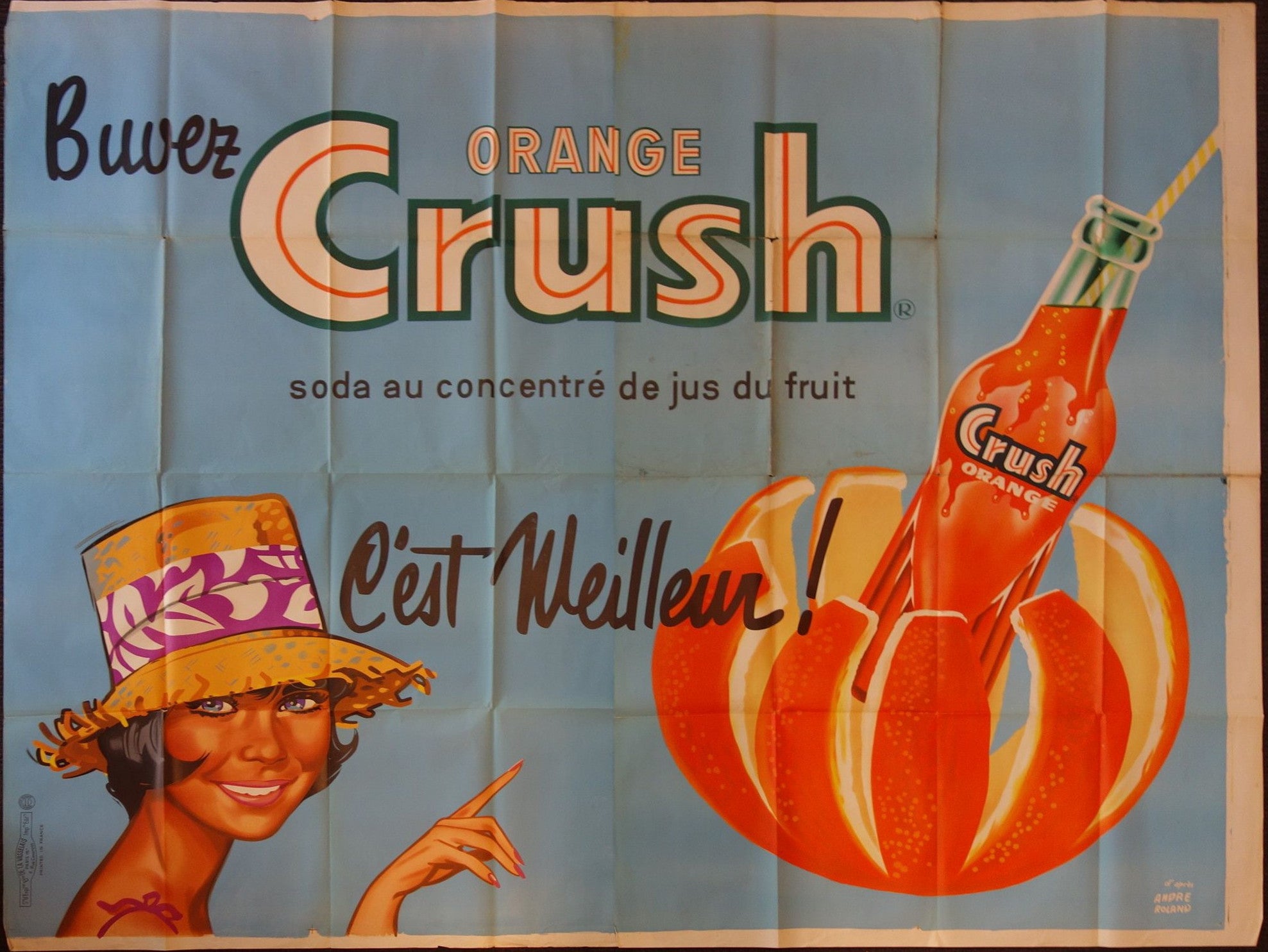 Vintage Orange Crush Logo