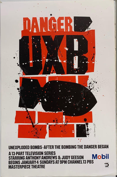 Danger UXB, Artist - Chermayeff & Geismar – Poster Museum