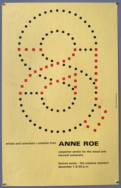 Anne Roe at Harvard University Poster – Poster Museum