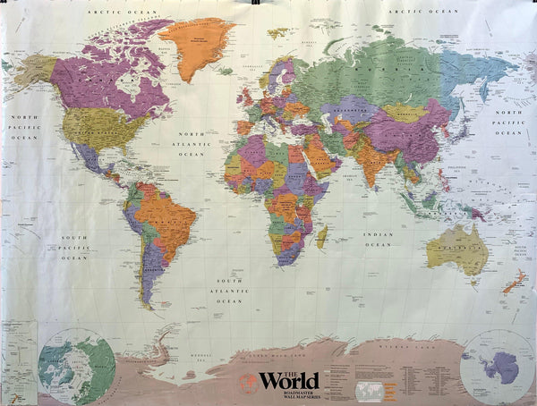 The World Roadmaster Wall Map Series – Poster Museum