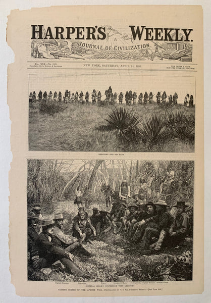 Harper's Weekly, 24 April 1886 – Poster Museum