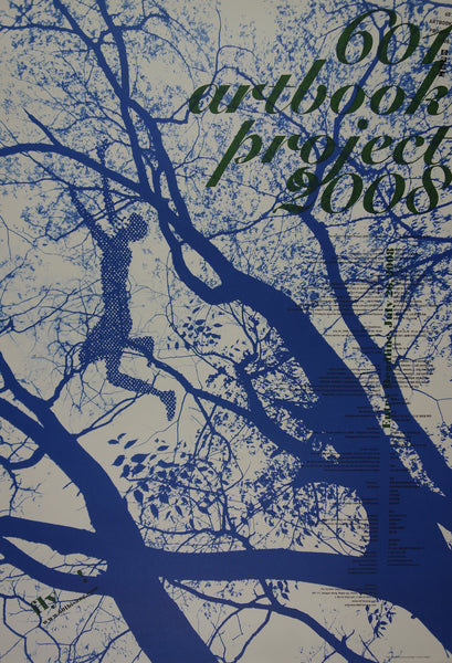 601 Artbook Project - Blue Tree – Poster Museum