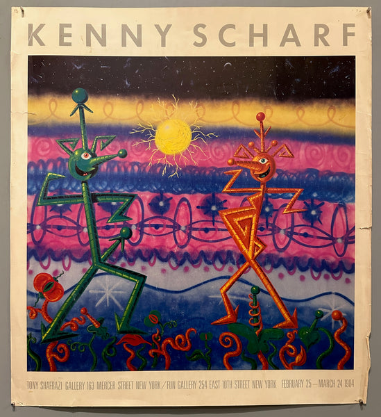 Kenny Scharf Exhibition Poster #1 – Poster Museum