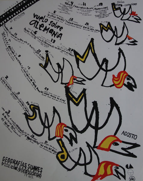 Flying Over Germany – Poster Museum