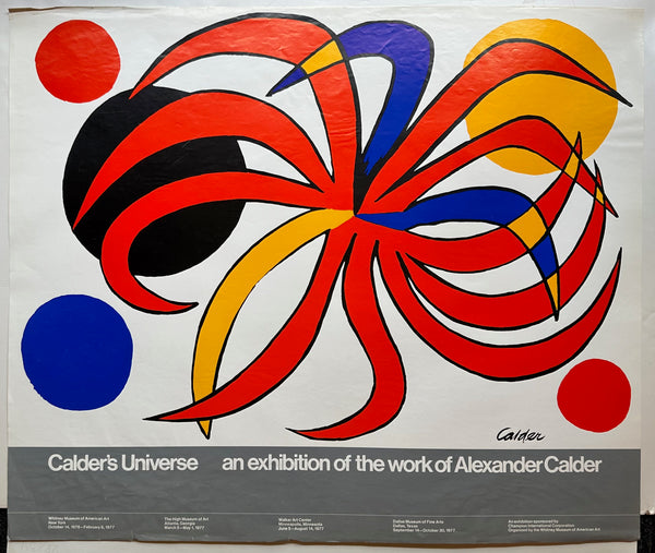 Calder's Universe Exhibition Poster – Poster Museum